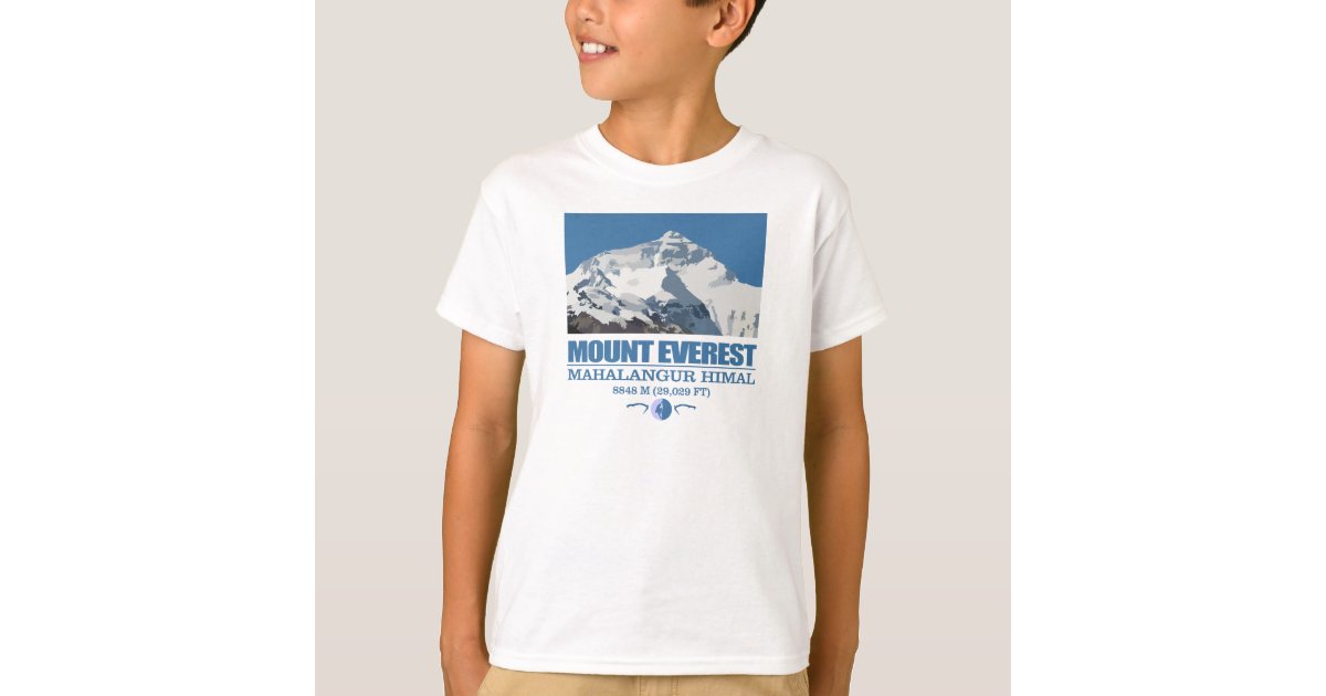 Mount Everest Apparel T-Shirt | Zazzle