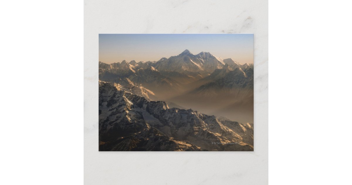 Mount Everest, Himalaya Mountains, Asia Postcard | Zazzle