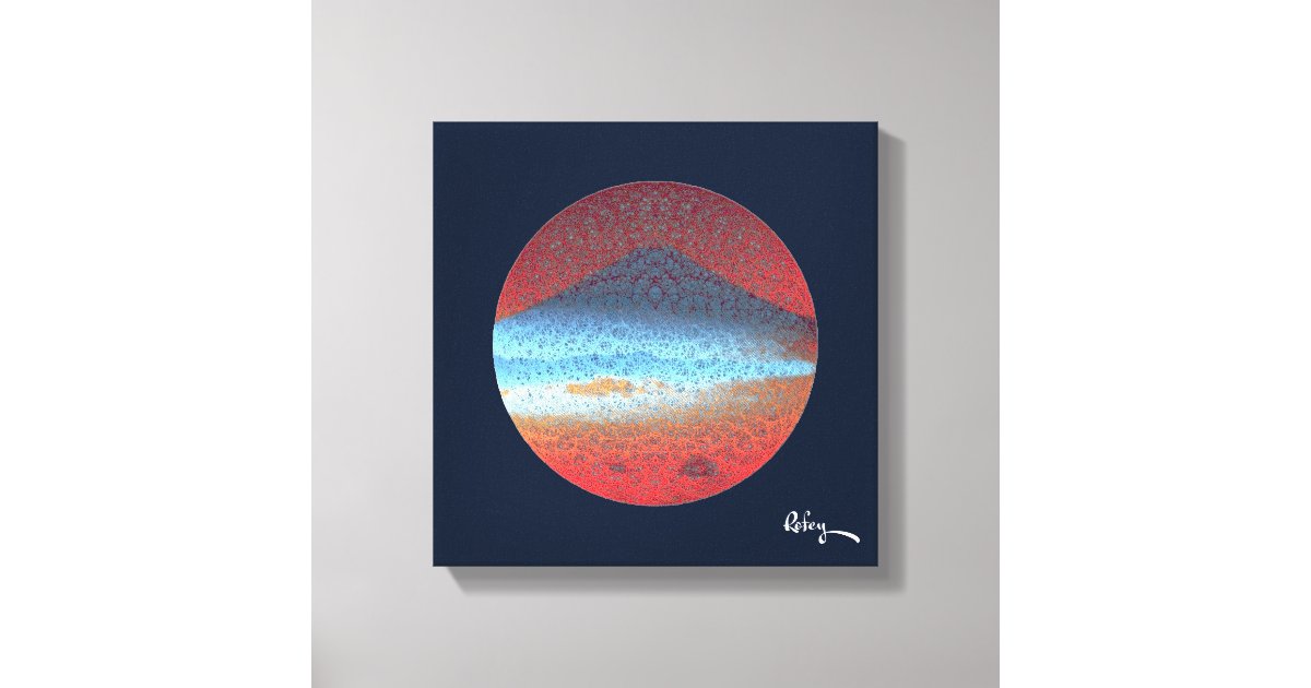 Mount Fuji by Rofey Canvas Print | Zazzle