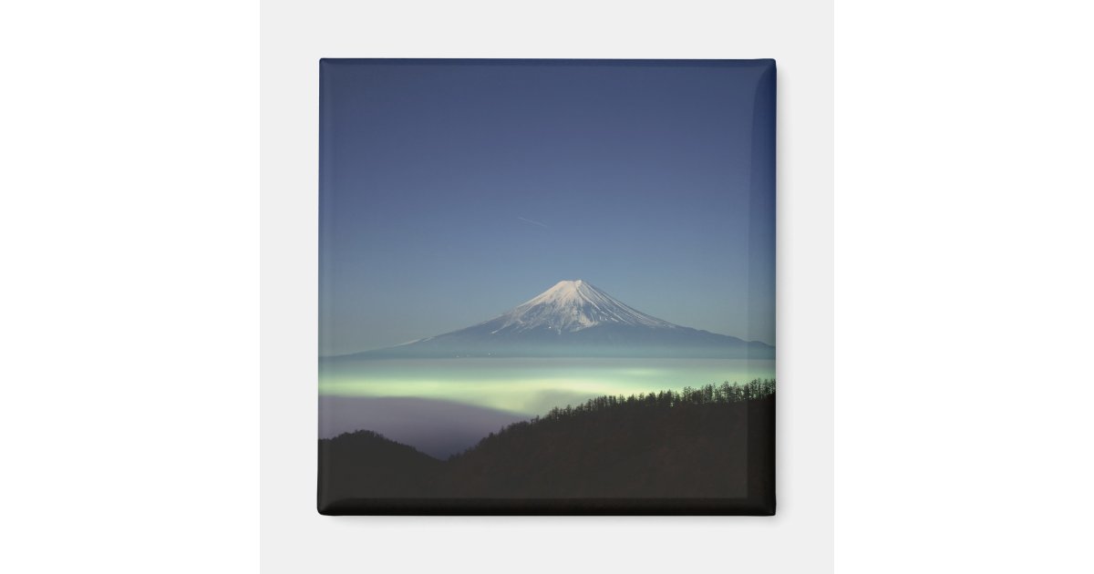 Mount Fuji Magnet | Zazzle