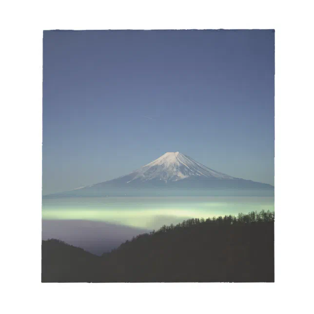 Mount Fuji Notepad | Zazzle
