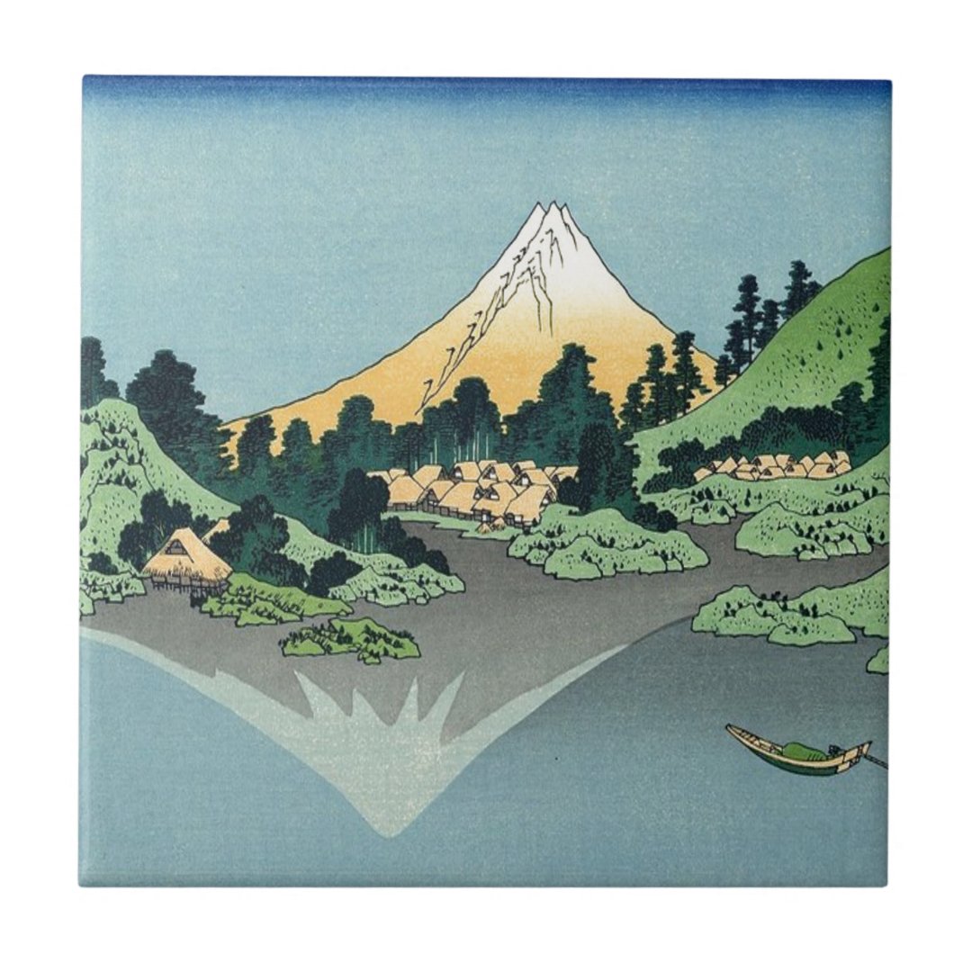 Mount Fuji Tile | Zazzle