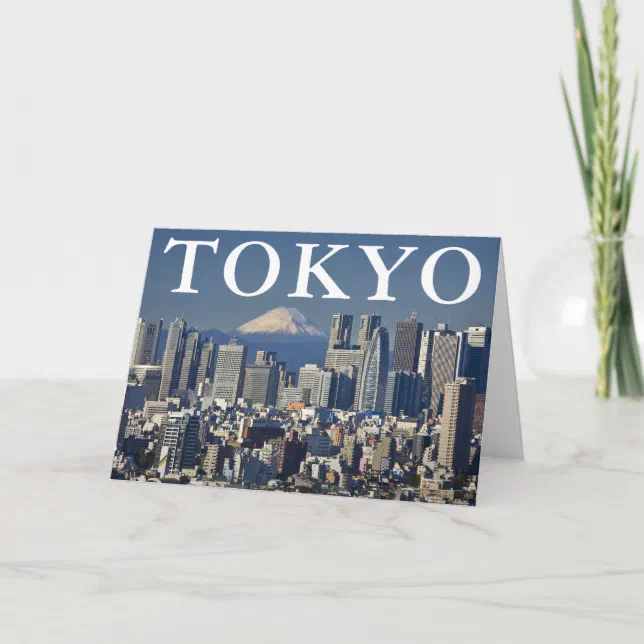 Mount Fuji | Tokyo Japan | Happy Birthday Card | Zazzle