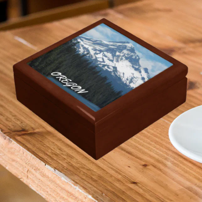 Mount Hood, Oregon Landscape Gift Box | Zazzle
