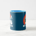 Mount Madison New Hampshire Sun Eagle Two-Tone Coffee Mug | Zazzle