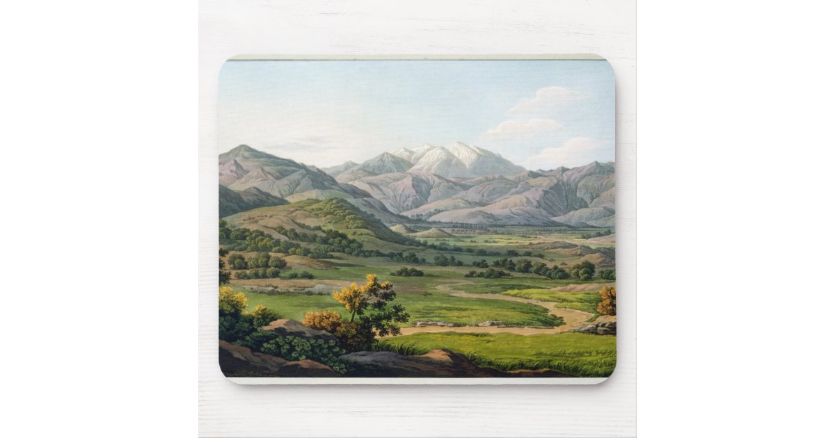 Mount Olympus, as seen between Larissa and Baba, p Mouse Pad | Zazzle