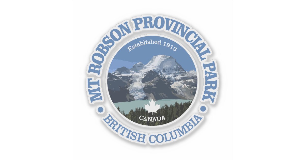 Mount Robson PP Sticker | Zazzle