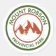 Mount Robson Provincial Park Classic Round Sticker | Zazzle