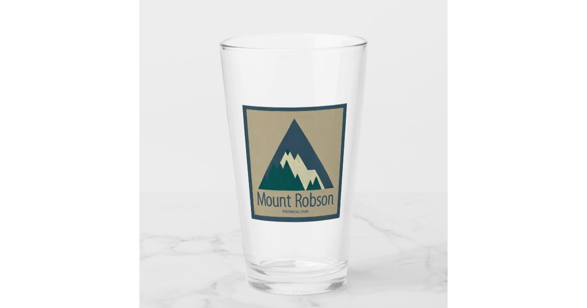 Mount Robson Provincial Park Rustic Glass | Zazzle