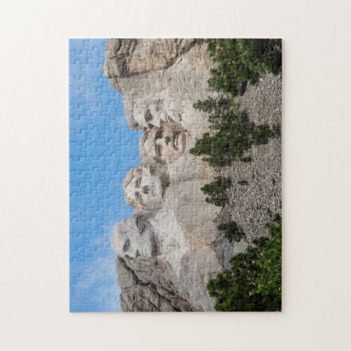 Mount Rushmore in Spring Jigsaw Puzzle | Zazzle