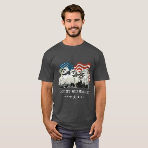 Mount Rushmore Monument Souvenir Gifts USA T-Shirt | Zazzle
