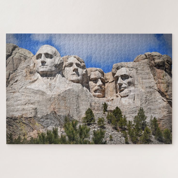 Mount Rushmore National Memorial - 20x30 -1014 pcs Jigsaw Puzzle | Zazzle