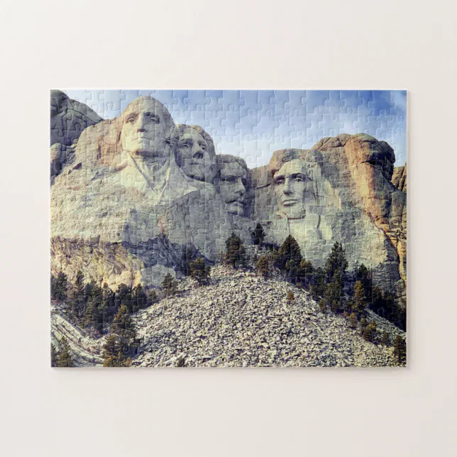 Mount Rushmore national memorial Jigsaw Puzzle | Zazzle