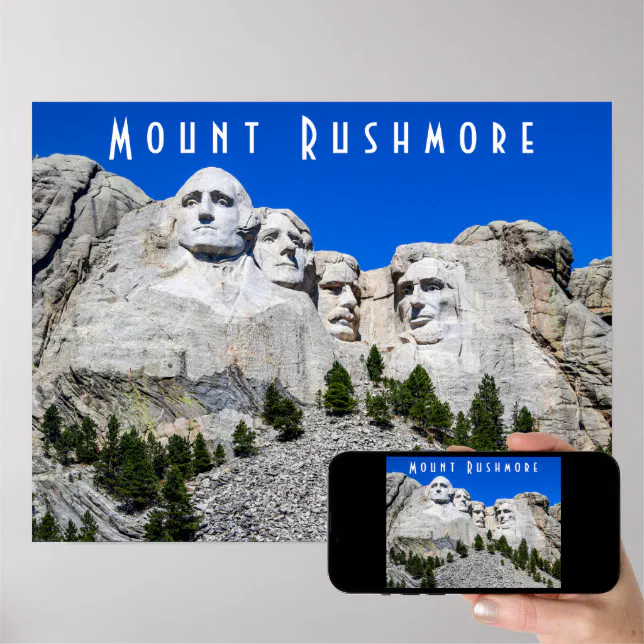 Mount Rushmore Poster | Zazzle