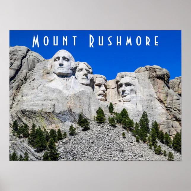 Mount Rushmore Poster | Zazzle
