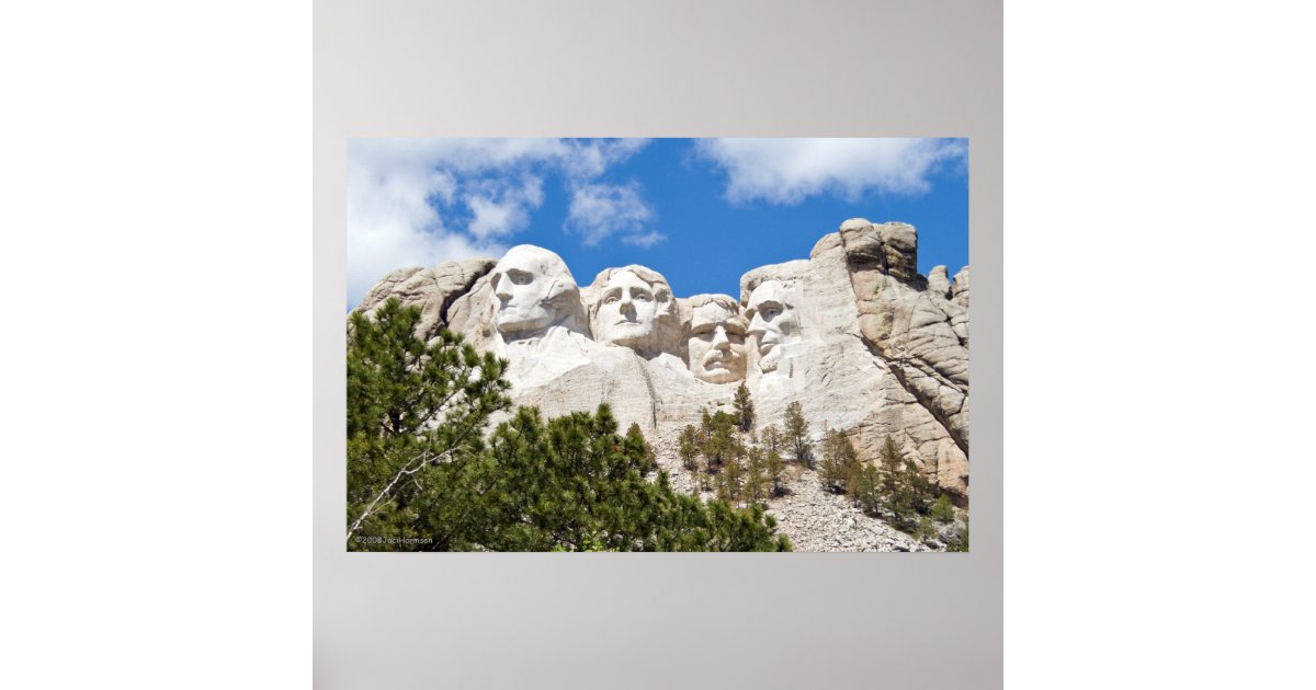 Mount Rushmore Poster | Zazzle