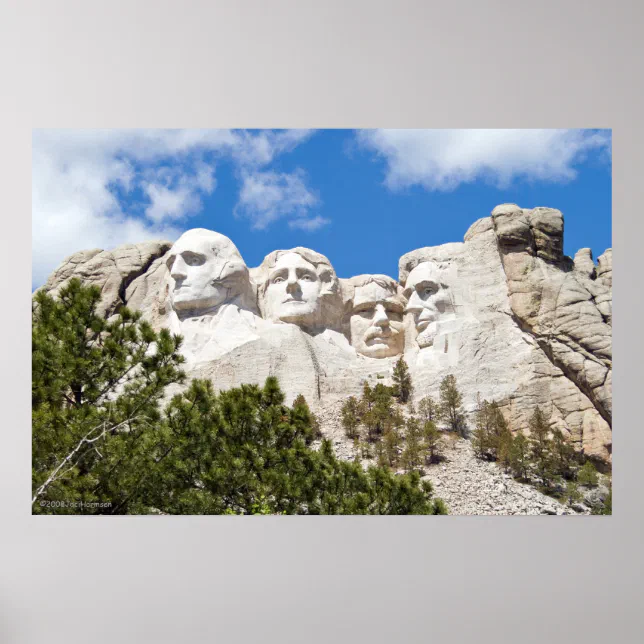 Mount Rushmore Poster | Zazzle