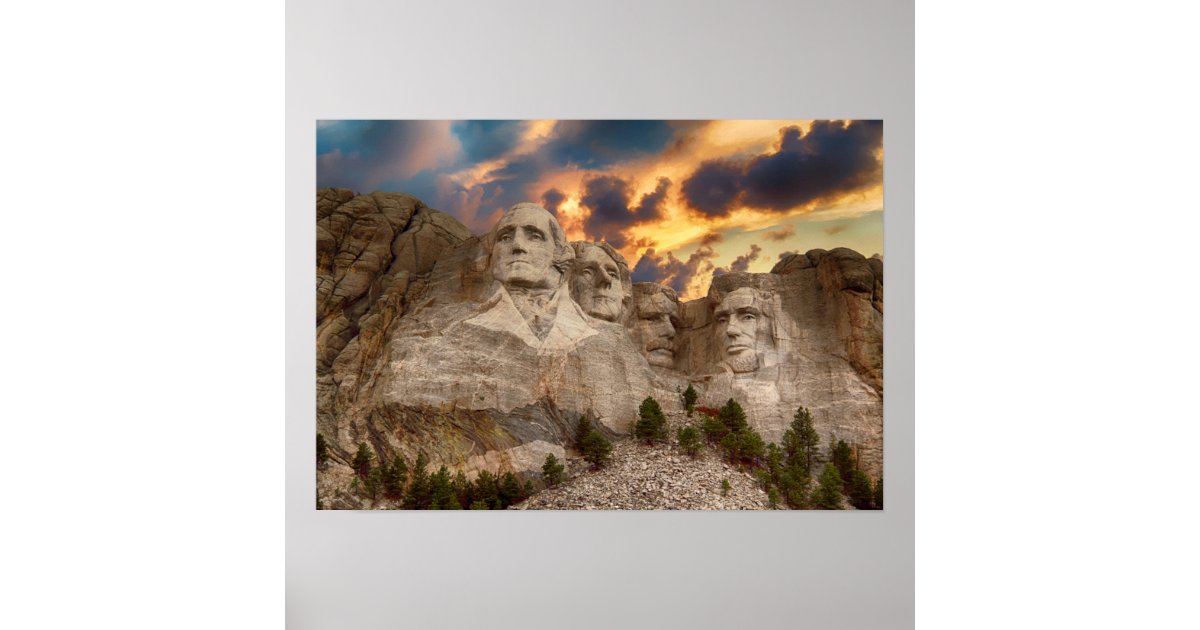 Mount Rushmore Poster | Zazzle