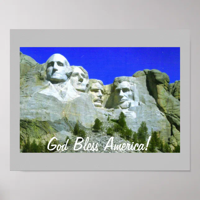 Mount Rushmore Poster | Zazzle