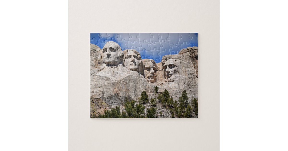 Mount Rushmore - South Dakota - 8x10 - 110 pcs. Jigsaw Puzzle | Zazzle
