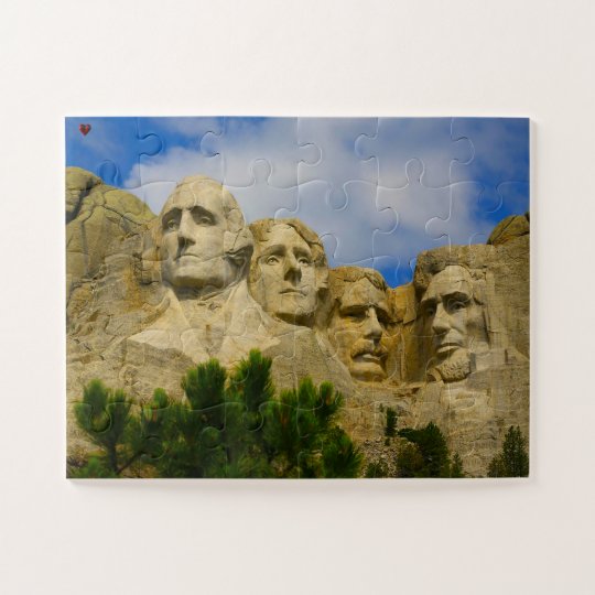 Mount Rushmore South Dakota Jigsaw Puzzle | Zazzle.com