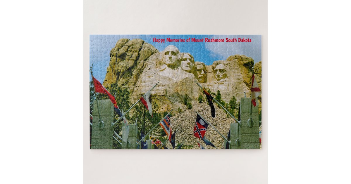 Mount Rushmore South Dakota. Jigsaw Puzzle | Zazzle