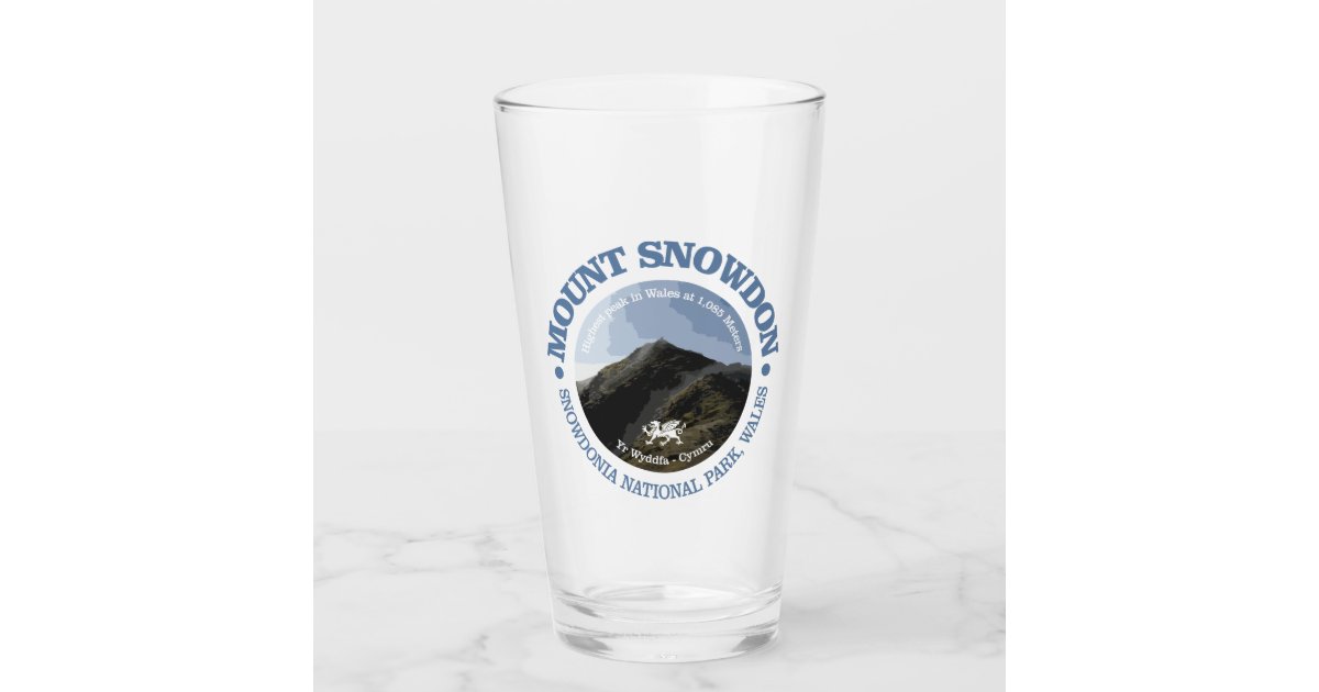 Mount Snowdon Glass | Zazzle