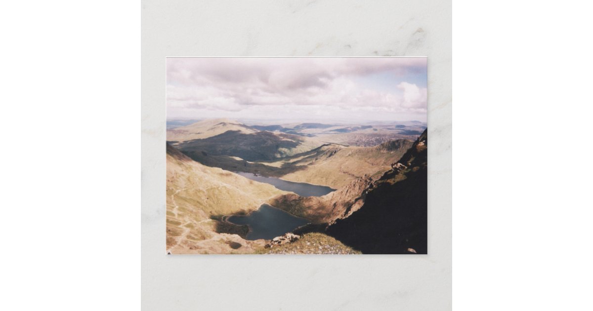 Mount Snowdon Postcard | Zazzle
