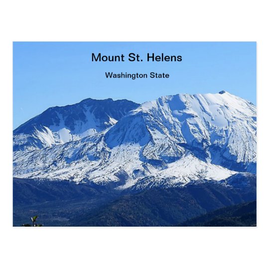 Mount St. Helens postcard | Zazzle.com