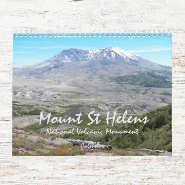 Mount St Helens Volcano Photographic Calendar | Zazzle