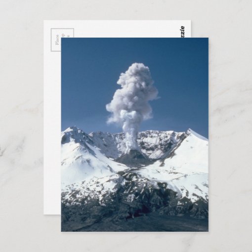 Mount St. Helens, Volcano Postcard | Zazzle