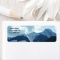 Mountain Address Label | Zazzle