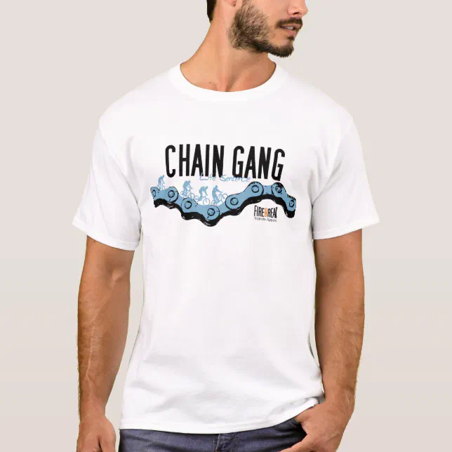 Mountain Bike T Shirt - Chain Gang | Zazzle