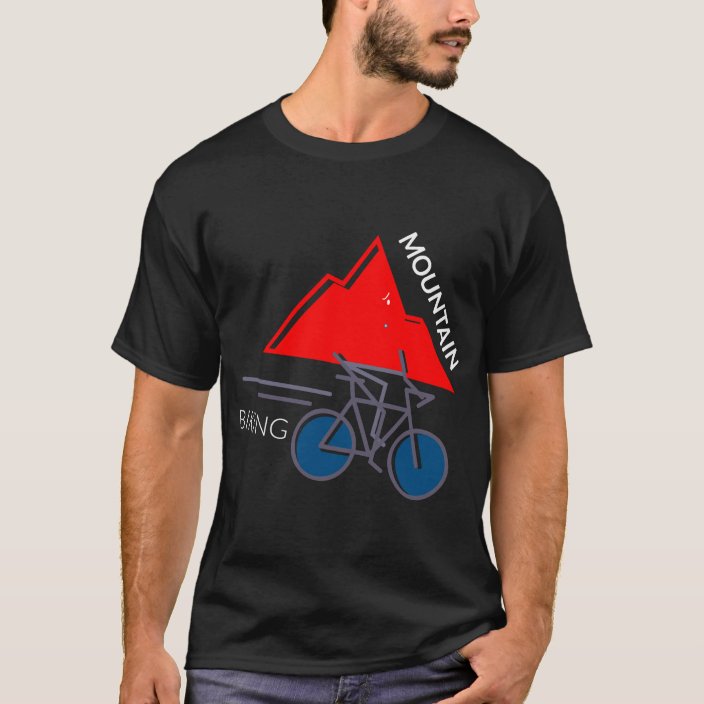 Mountain Biking T-shirt | Zazzle.com