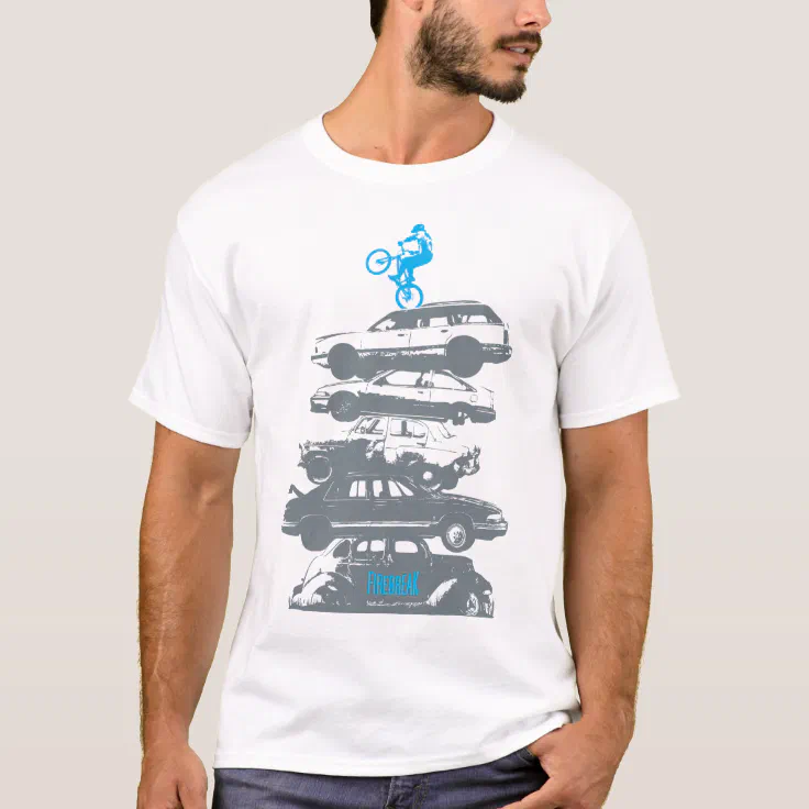 Mountain Biking T Shirt - Trials riding | Zazzle