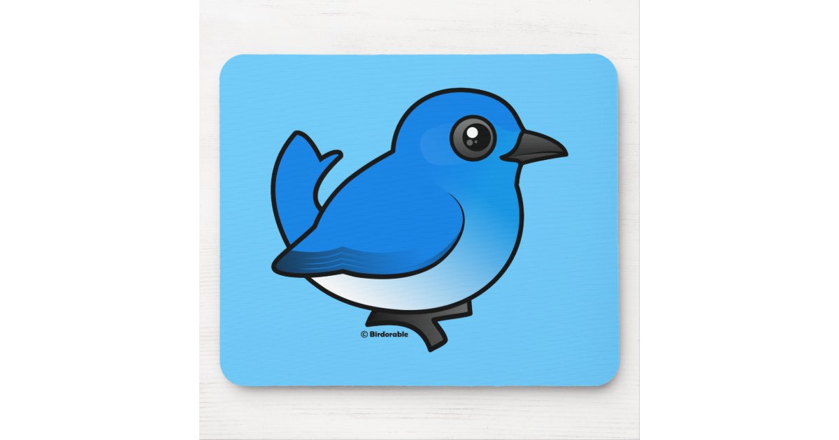 Mountain Bluebird Mouse Pad | Zazzle