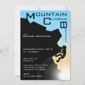 Mountain Climbing Birthday Invitations | Zazzle