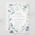 Mountain Meadow | Spring Watercolor Floral Wedding Invitation | Zazzle