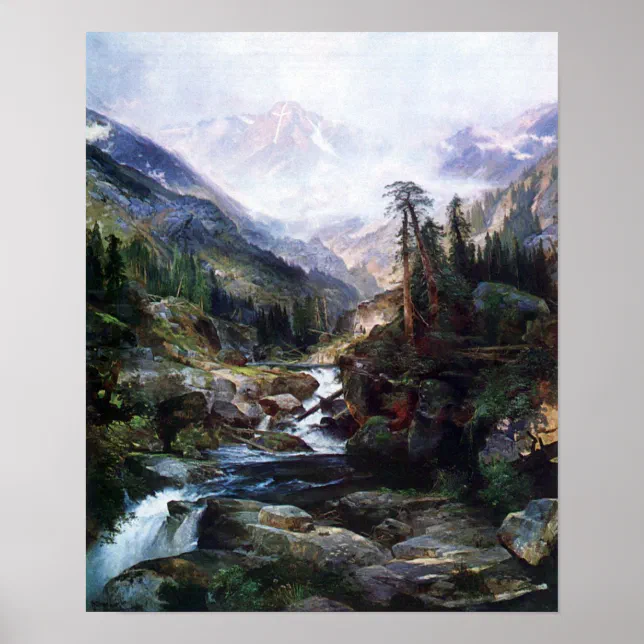 Mountain of the Holy Cross by Thomas Moran Poster | Zazzle