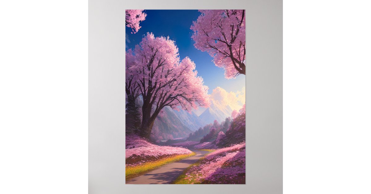 Mountain Trail Poster | Zazzle