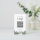 Mountain Wedding Scan Me RSVP Enclosure Card | Zazzle