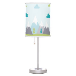 Mountains Adventure Lamp | Zazzle