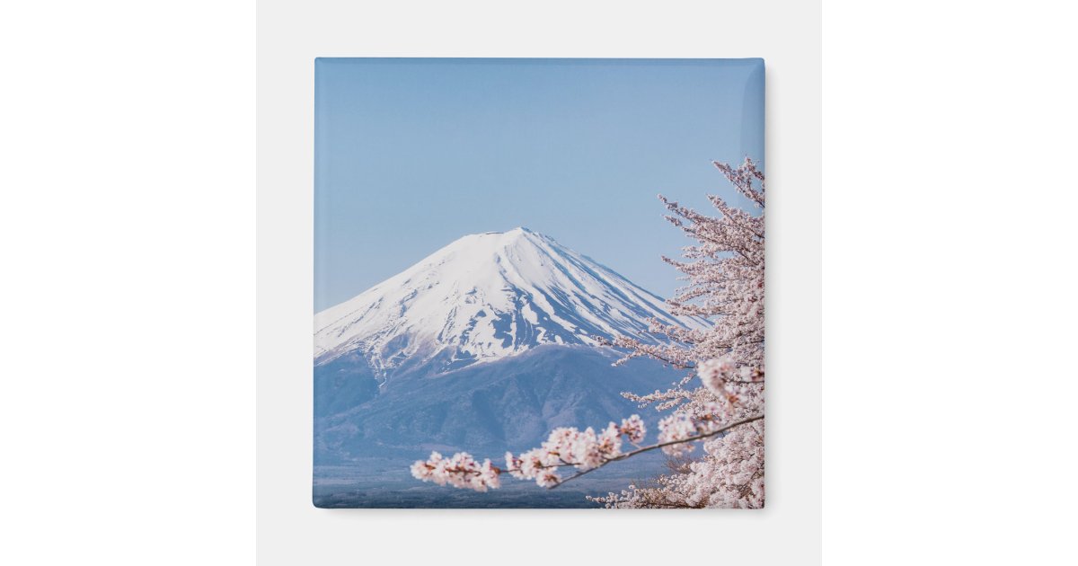 Mountains | Mt. Fuji Tokyo, Japan Magnet | Zazzle