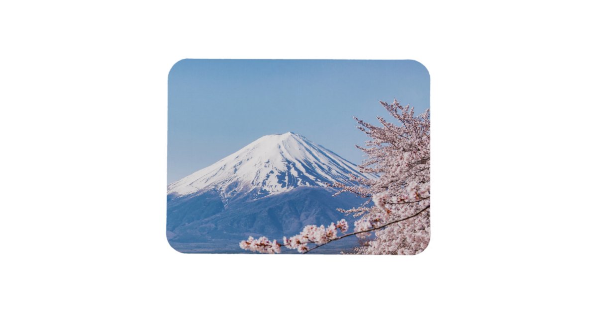 Mountains | Mt. Fuji Tokyo, Japan Magnet | Zazzle