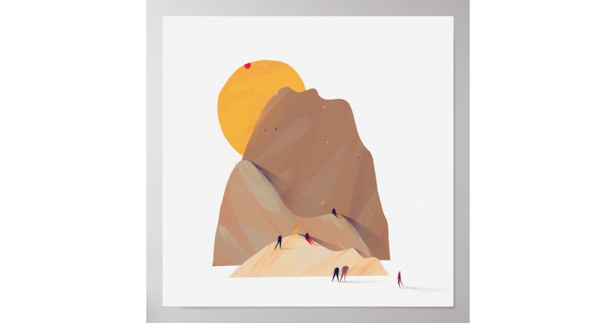 Mountains Poster | Zazzle