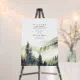 Mountains Wedding Welcome Sign | Zazzle