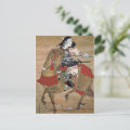 Mounted Samurai Postcard | Zazzle