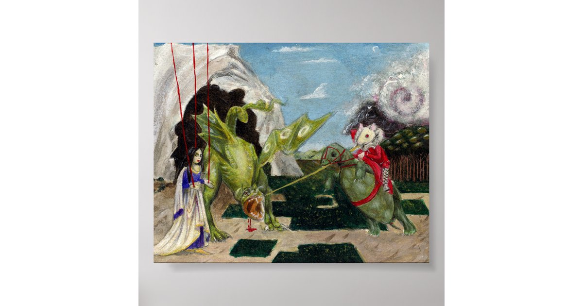 Mouse and Maiden Tiny Poster | Zazzle