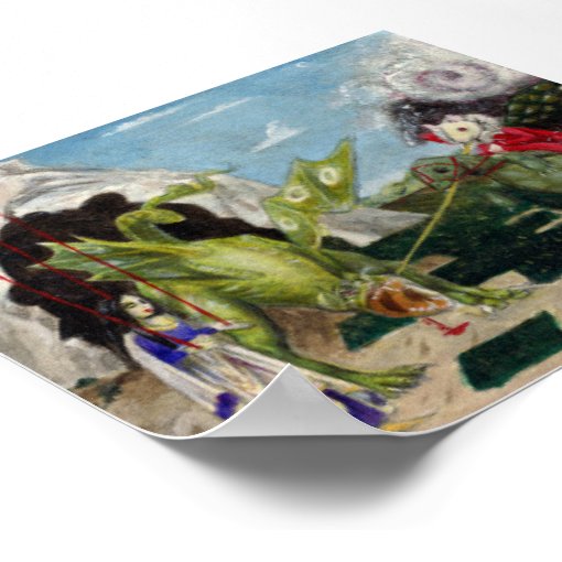 Mouse and Maiden Tiny Poster | Zazzle