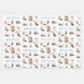 Mouse Family Christmas Wrapping Paper Sheets | Zazzle